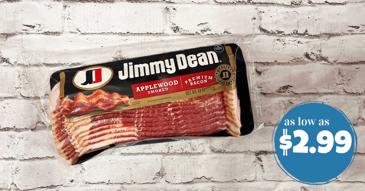 Jimmy Dean Bacon as low as $2.99! - Kroger Krazy