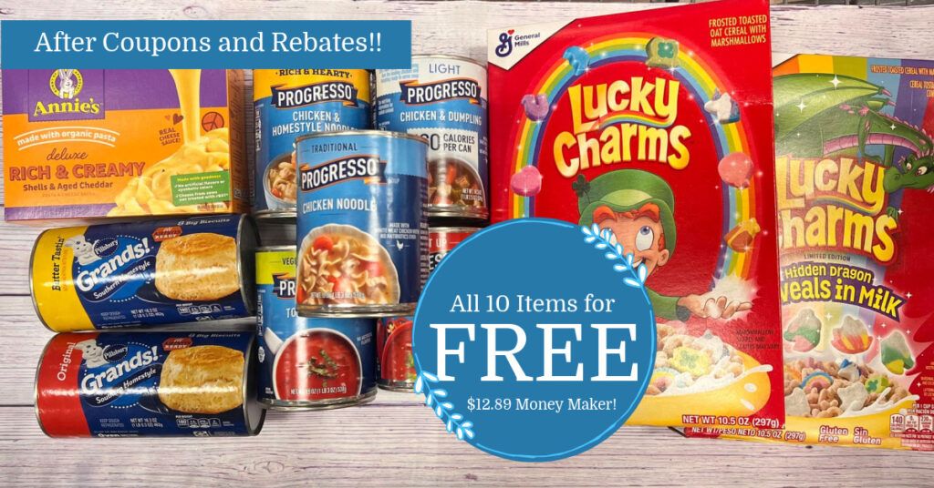 General Mills Rebate | Get 10 Products for as low as FREE + $12.89 ...