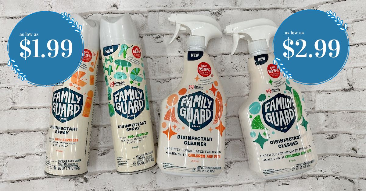 Family Guard Products as low as $1.99 - Kroger Krazy
