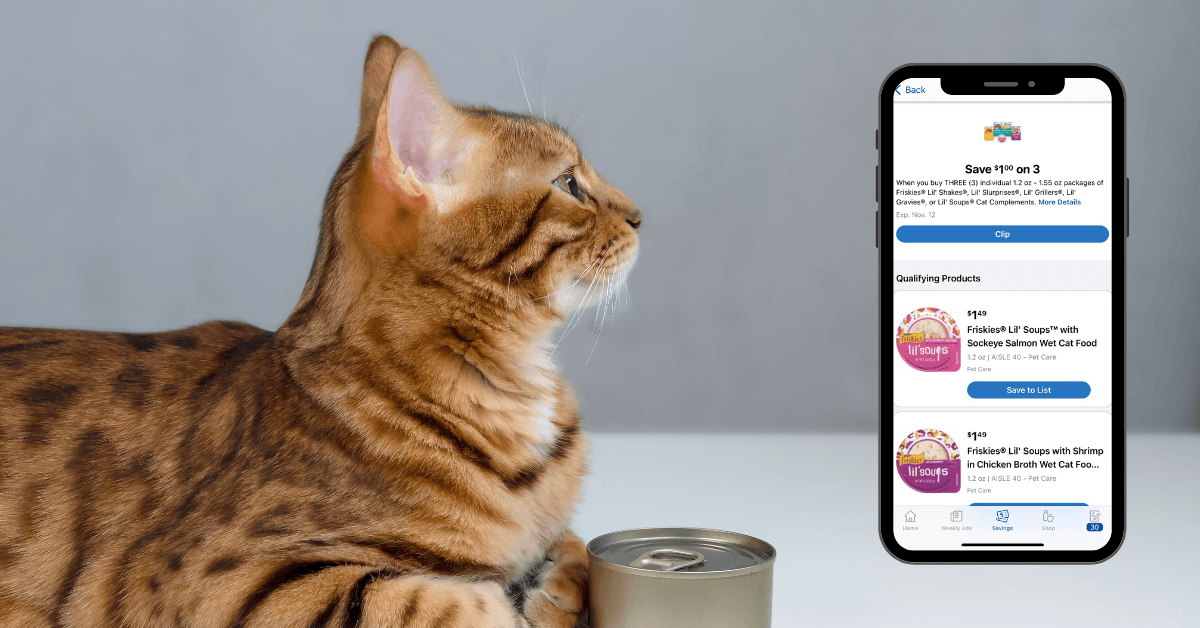 Friskies Cat Complements as low as 96¢! - Kroger Krazy