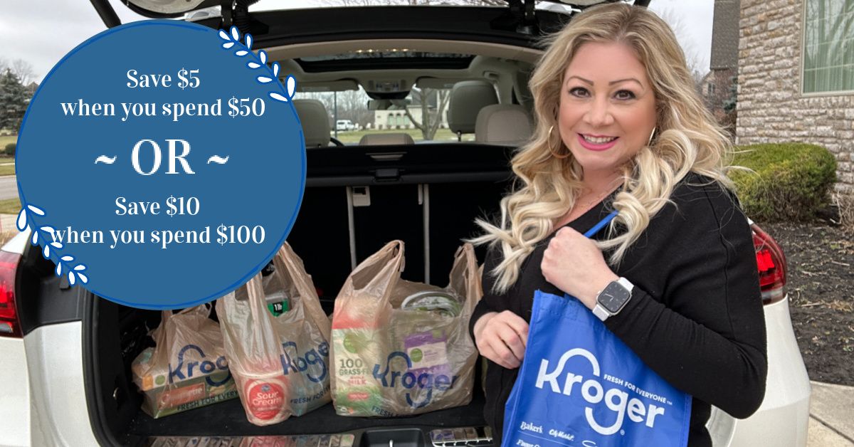 Save $5 off $50 or $10 off $100 at Kroger! - Kroger Krazy