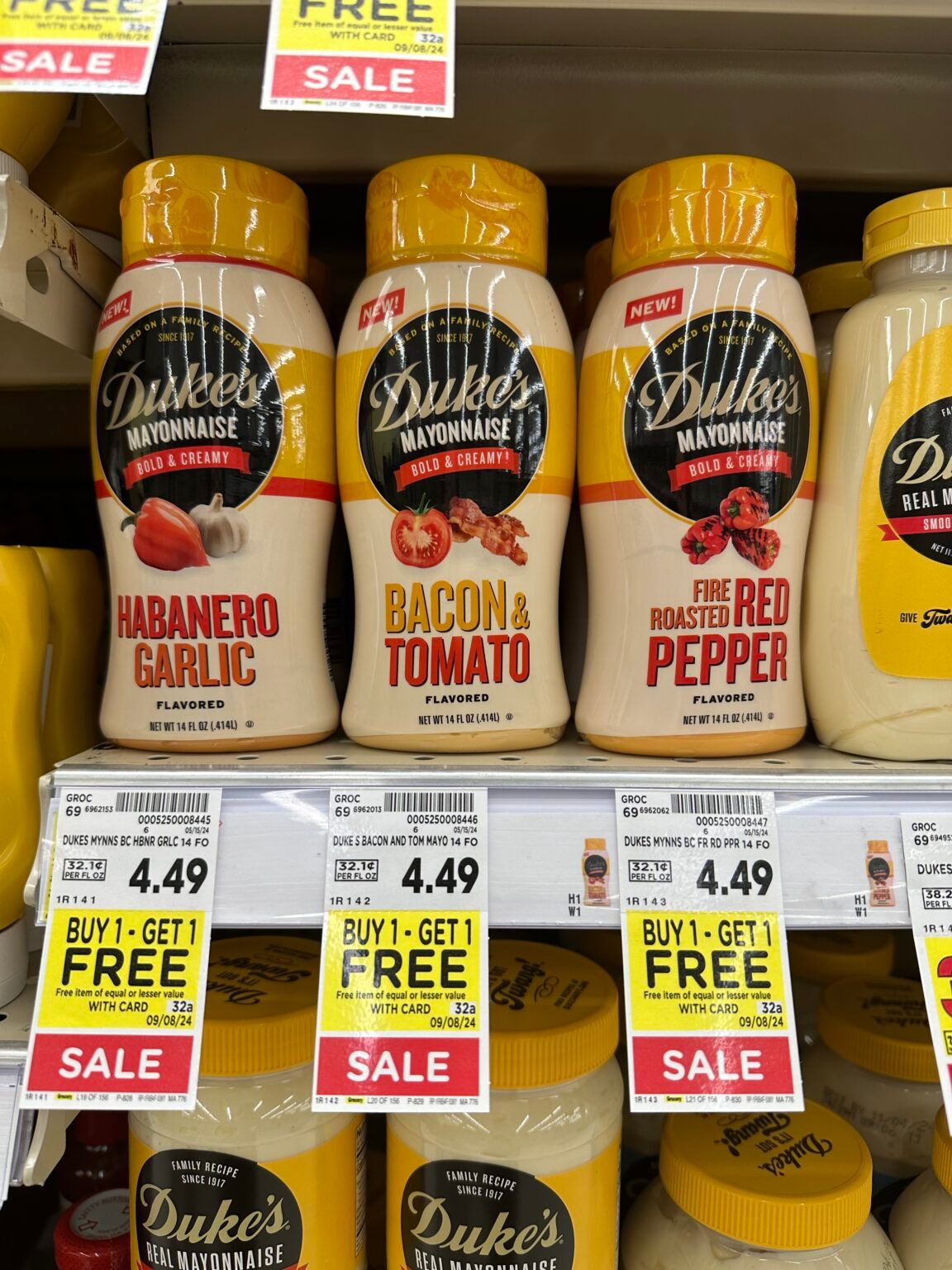 Duke's Flavored Mayonnaise and Coleslaw Sauces are B1G1 FREE at Kroger ...