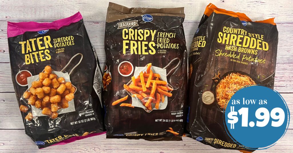 Kroger Frozen Potatoes as low as $1.99! - Kroger Krazy