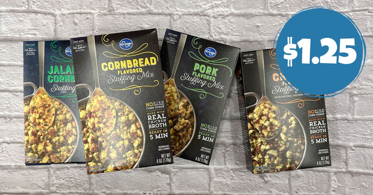 Kroger Stuffing Mix ONLY $1.25! - Kroger Krazy