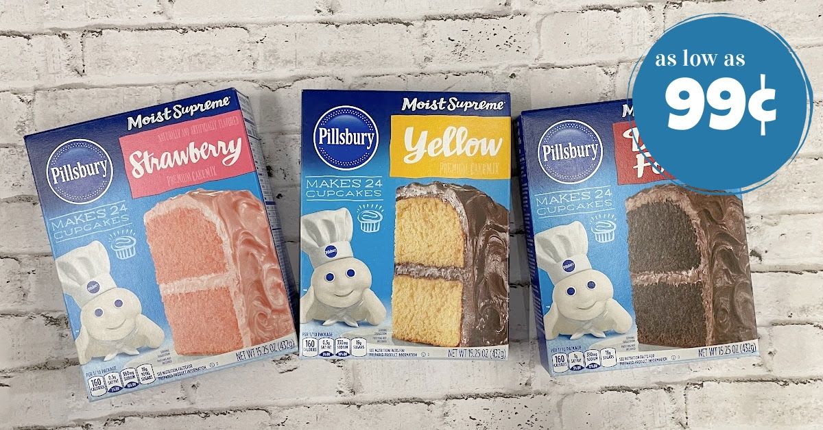 Pillsbury Cake Mixes as low as 99¢! - Kroger Krazy