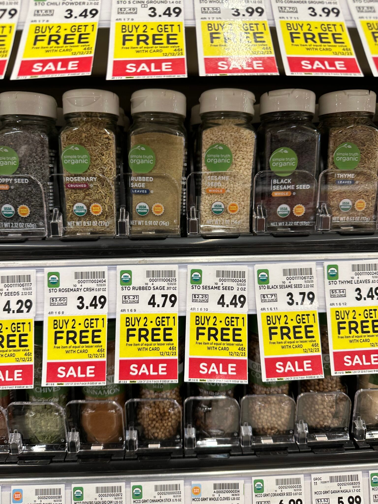 Select Spices at Kroger are B2G1 FREE! - Kroger Krazy