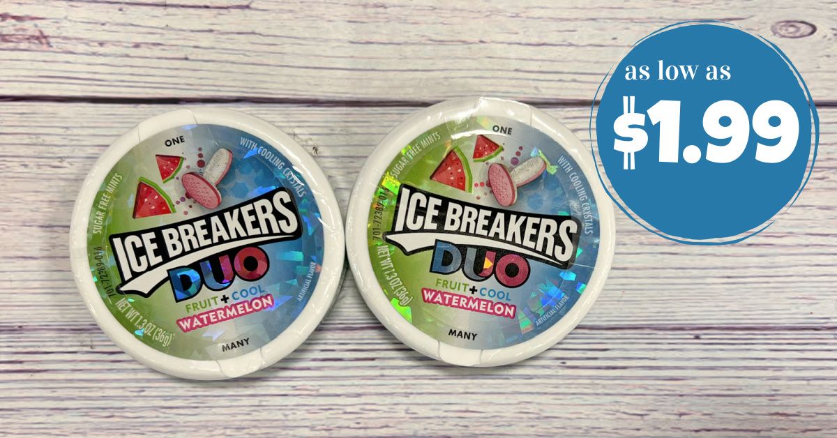 Ice Breakers Mints as low as $1.99! - Kroger Krazy
