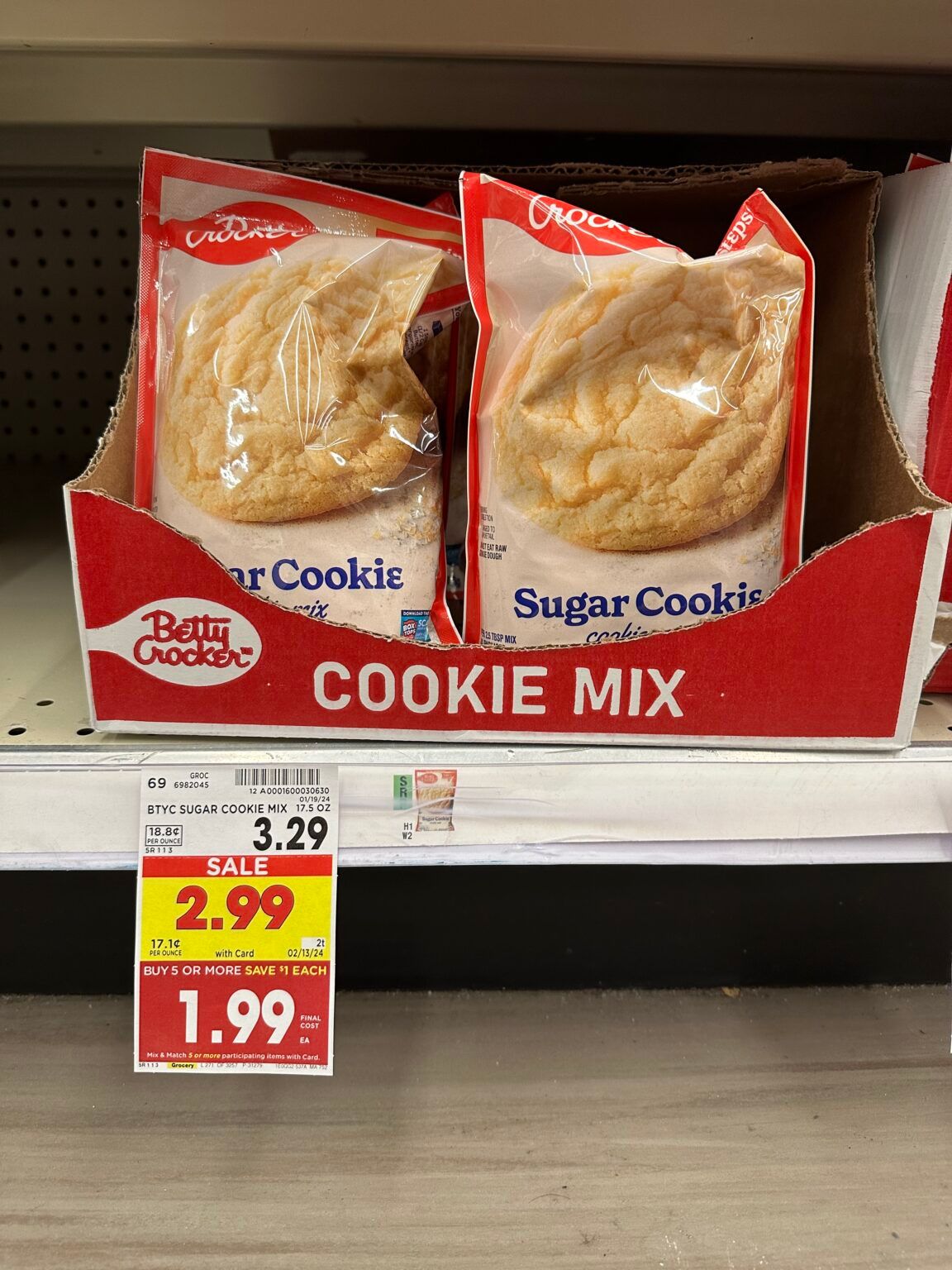 Betty Crocker Baked Goods as low as 69¢! - Kroger Krazy
