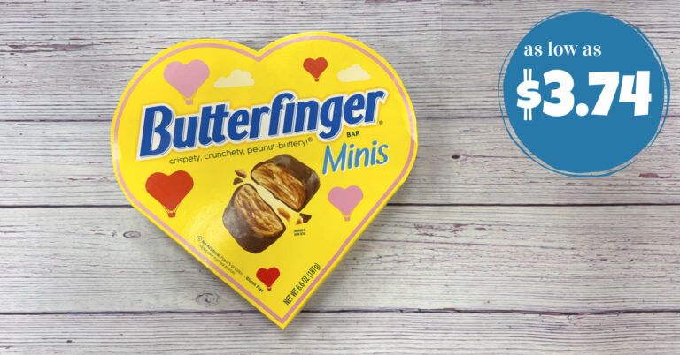 Butterfinger Heart Box as low as $3.74! - Kroger Krazy