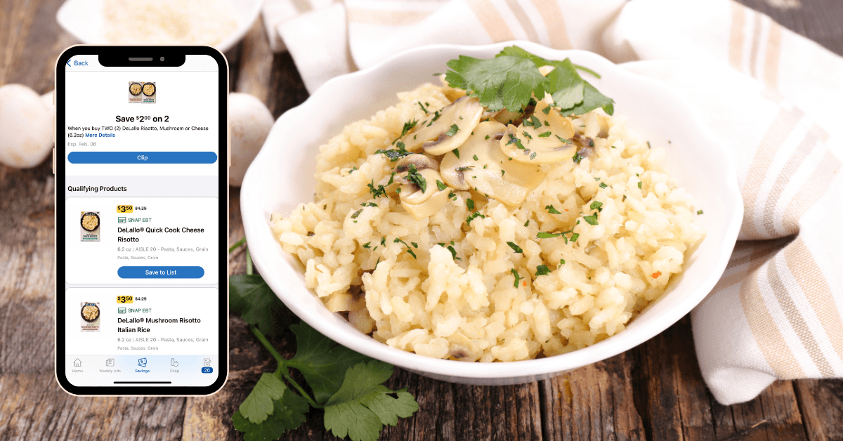 DeLallo Risotto as low as $2.50! - Kroger Krazy