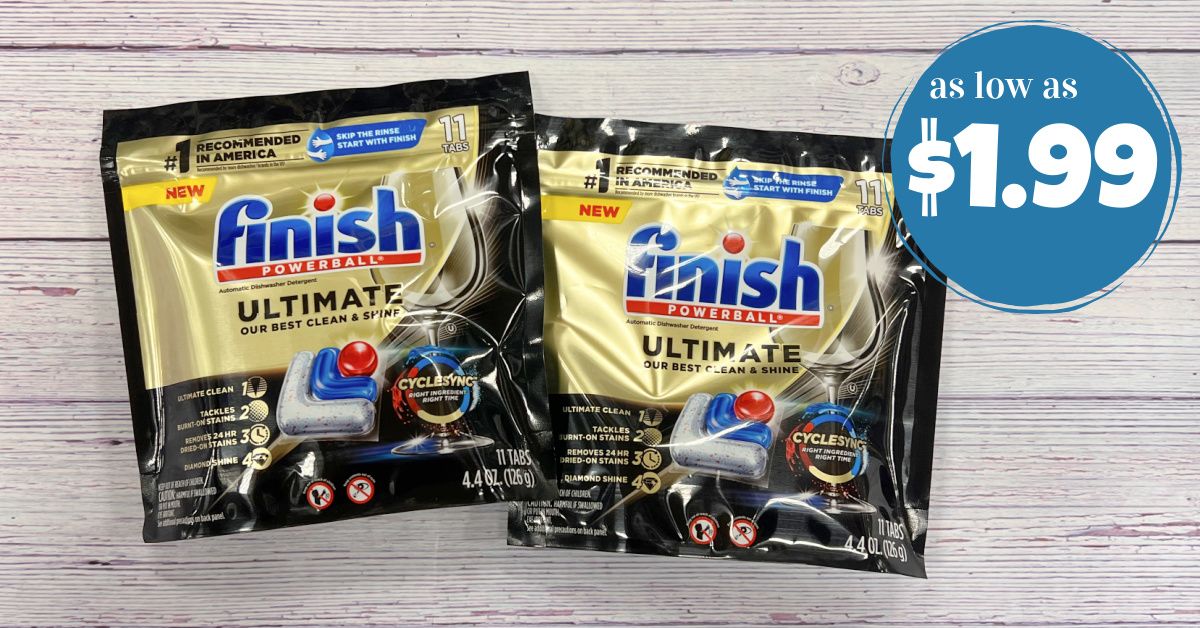 Finish Ultimate Tabs as low as $1.99! - Kroger Krazy