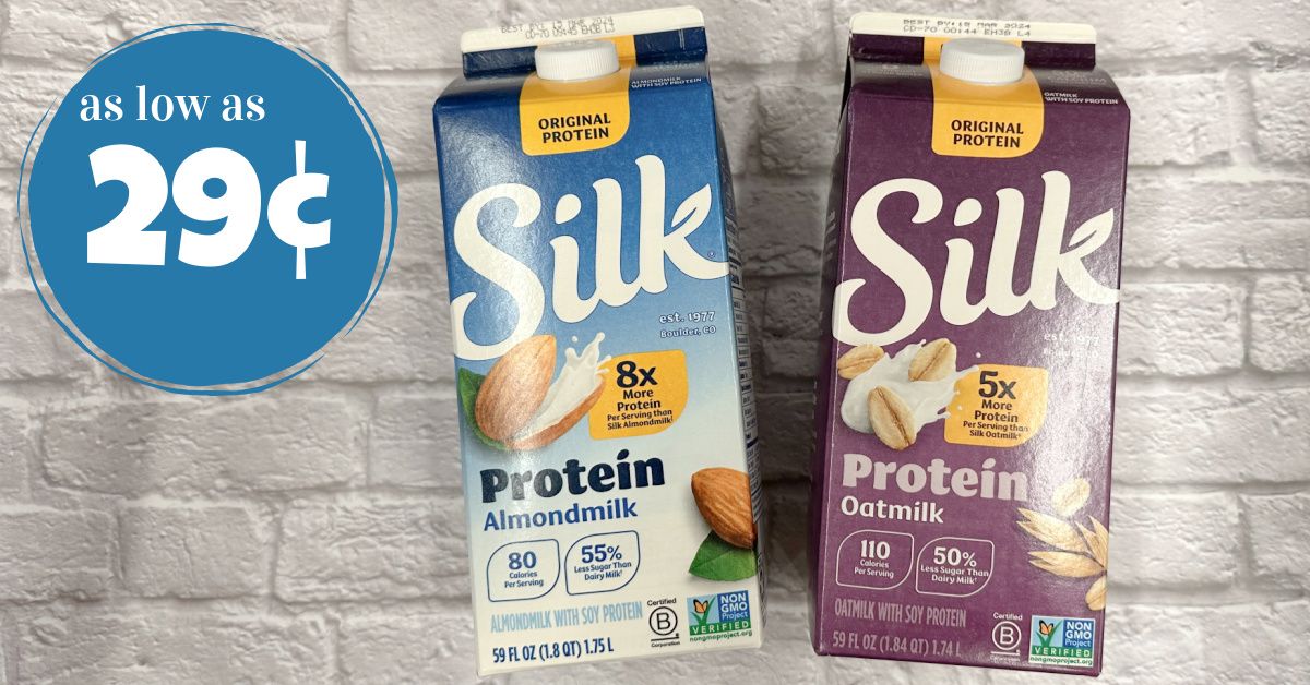 Silk Almond or Oat Protein as low as 29¢! - Kroger Krazy