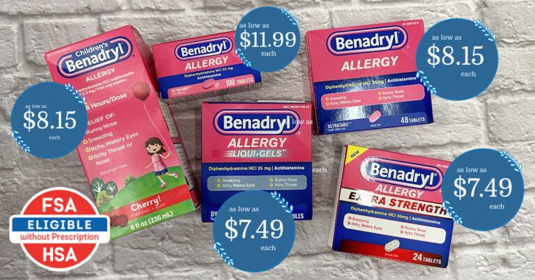 Save $10 when you Buy $30 in Benadryl Products at Kroger! - Kroger Krazy