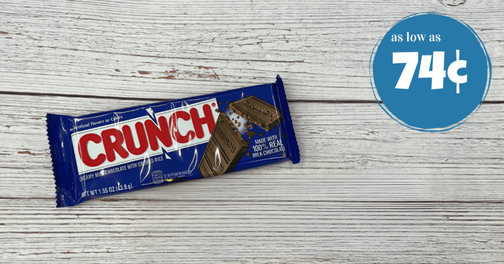 Crunch Bars as low as 74¢! - Kroger Krazy