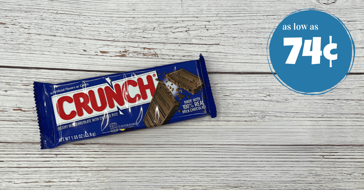 Crunch Bars as low as 74¢! - Kroger Krazy
