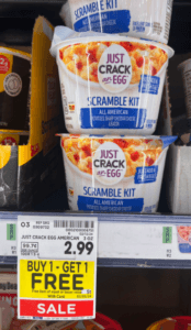 Just Crack an Egg Scramble Kits are $1.49 at Kroger (Reg $2.99 ...