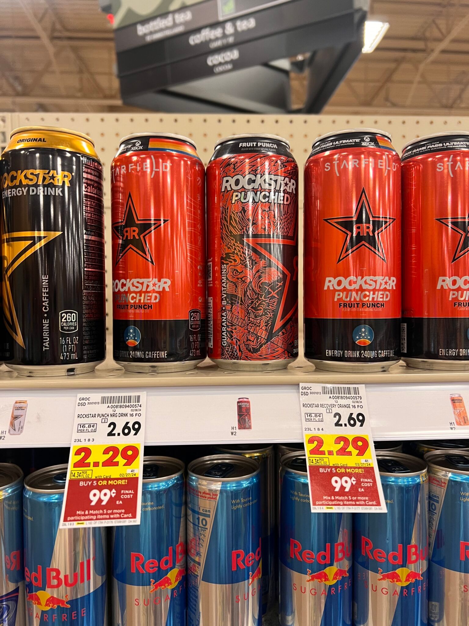 Rockstar Energy Drinks as low as 49¢! - Kroger Krazy