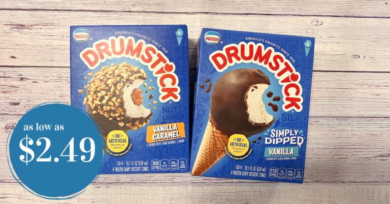 Drumstick Cones as low as $2.49! - Kroger Krazy
