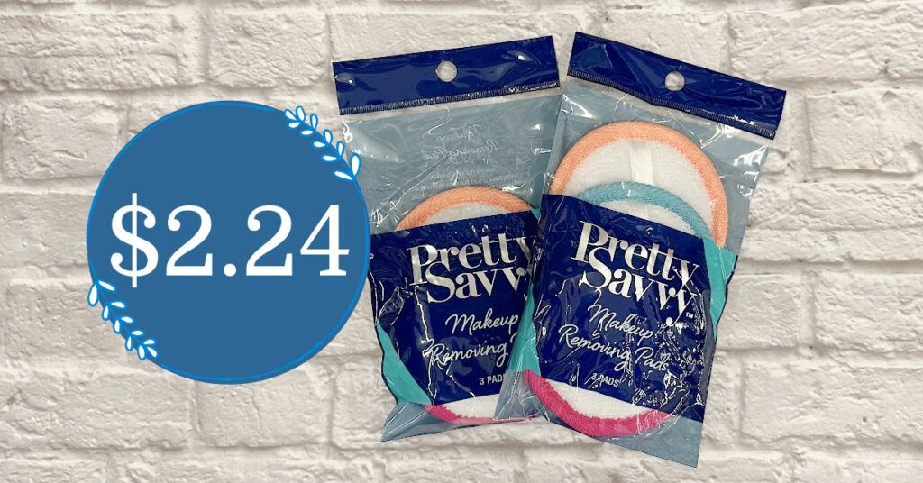 Pretty Savvy Makeup Removing Pads are B1G1 FREE at Kroger! - Kroger Krazy