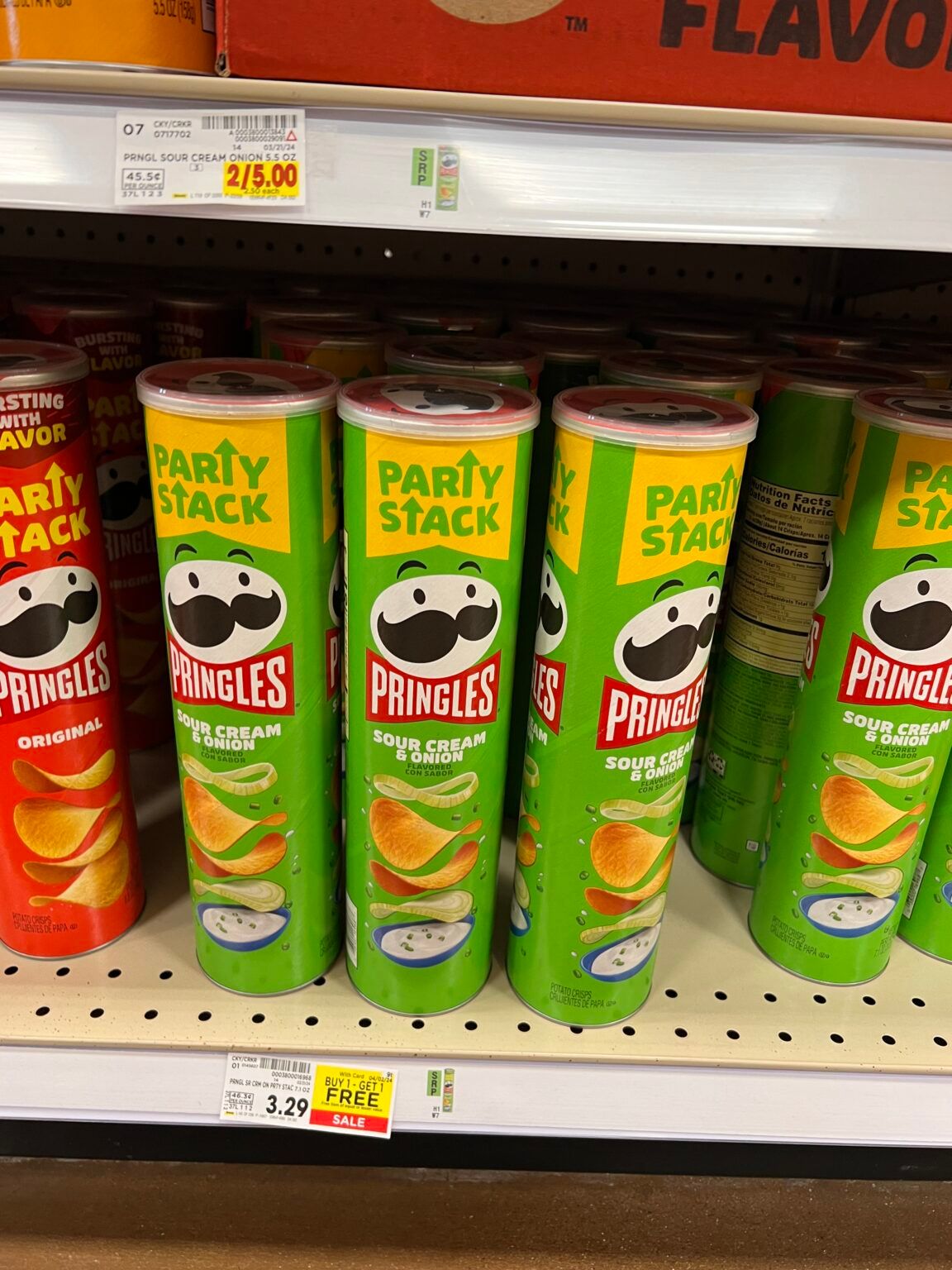 Pringles Party Stacks are B1G1 FREE at Kroger! - Kroger Krazy
