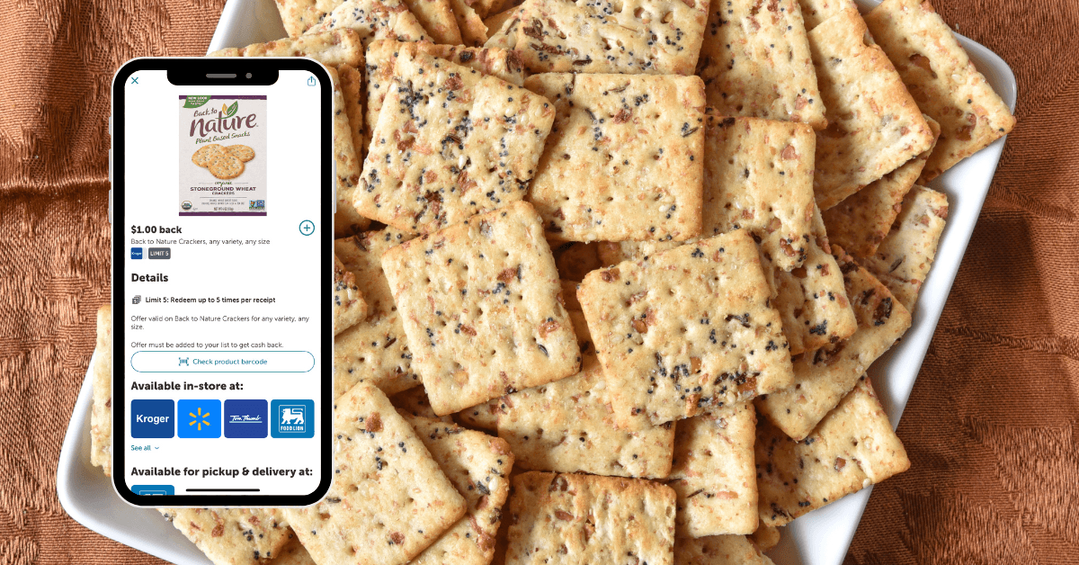 Back to Nature Crackers as low as 99¢! - Kroger Krazy