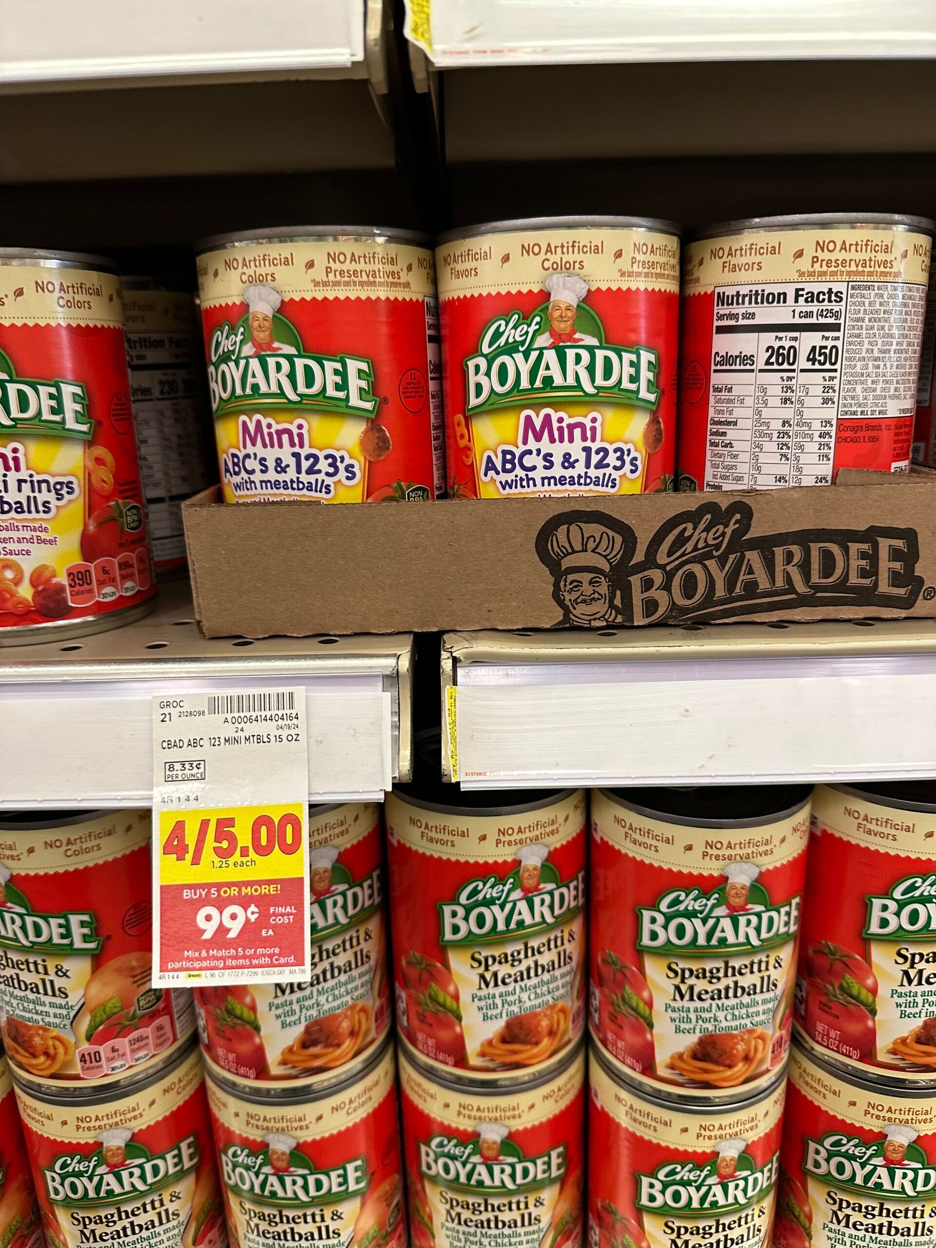 Chef Boyardee Pasta as low as 99¢! - Kroger Krazy