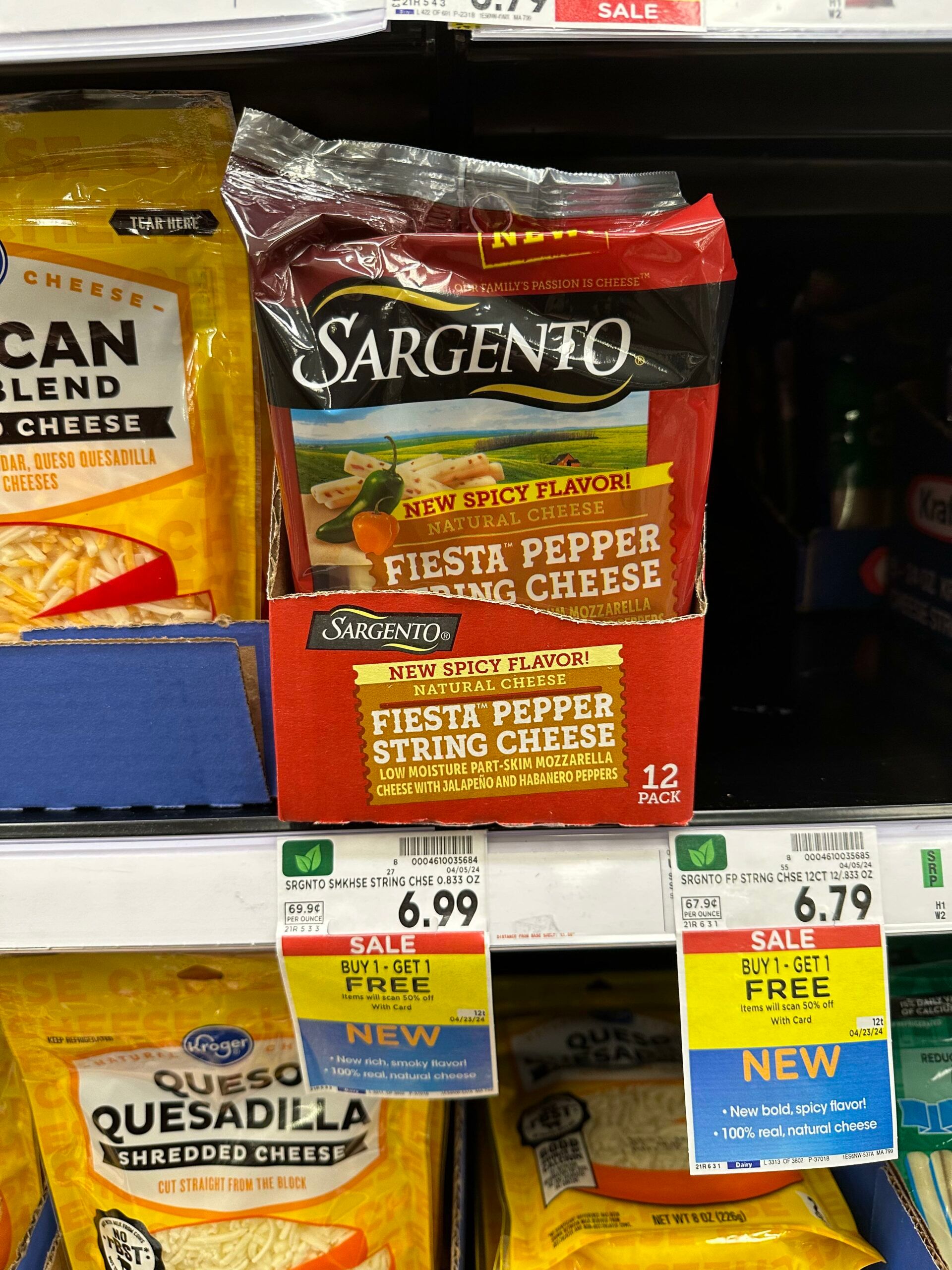 Sargento Cheese Shreds, Bars, and Sticks are B1G1 FREE at Kroger ...