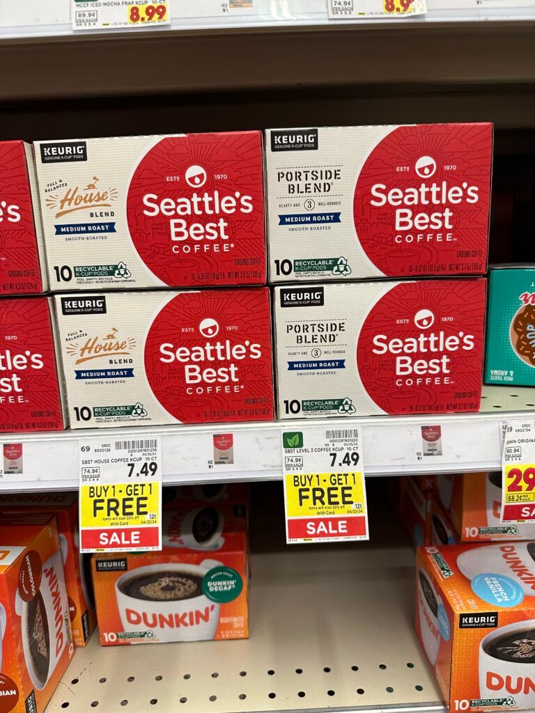 Seattle's Best Coffee is B1G1 FREE at Kroger! - Kroger Krazy