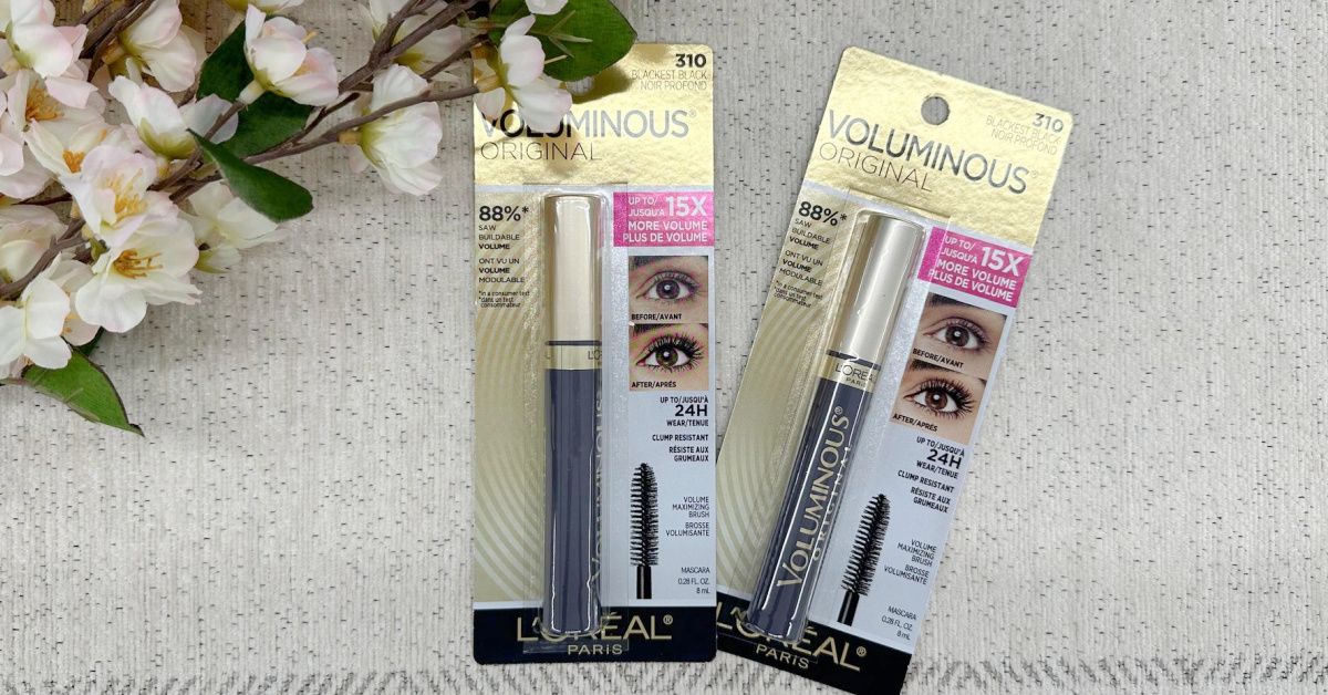L'Oreal Paris Voluminous Mascara and Primers are as low as $3.99 ...