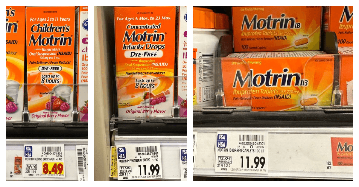 Motrin Catalina | Great Deals on Children's, Infants' and Adult ...