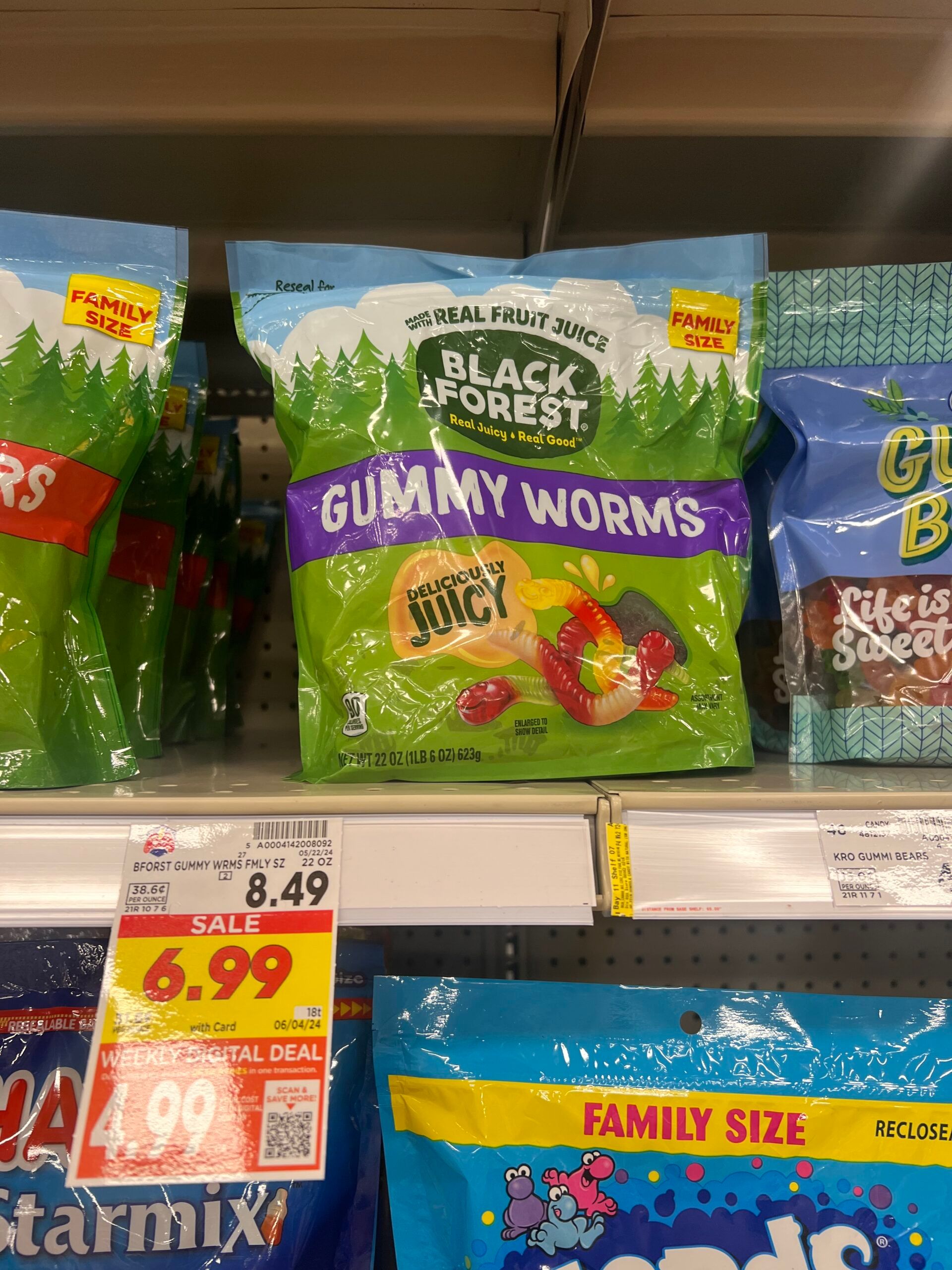 Nerds Clusters or Black Forest Gummies as low as $3.99! - Kroger Krazy