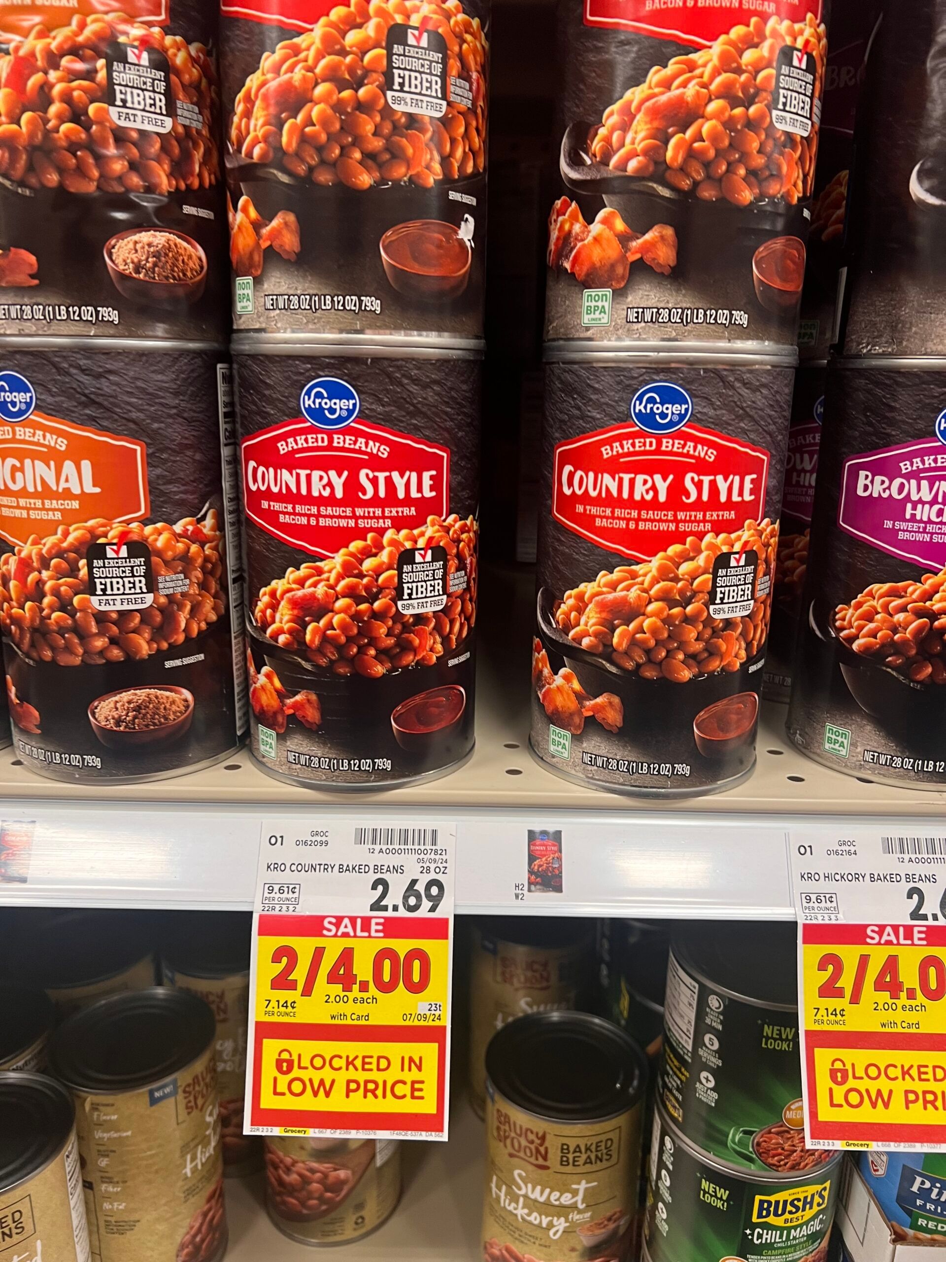 Bush's Best and Kroger Baked Beans ONLY $2.00! - Kroger Krazy