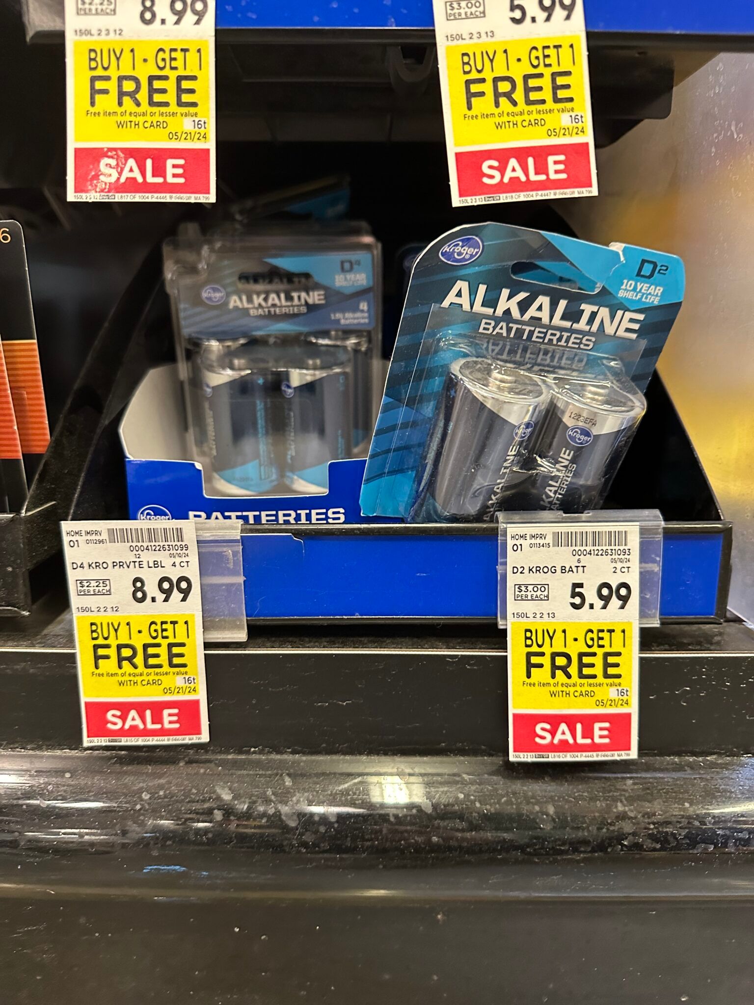 Kroger Batteries are B1G1 FREE! - Kroger Krazy