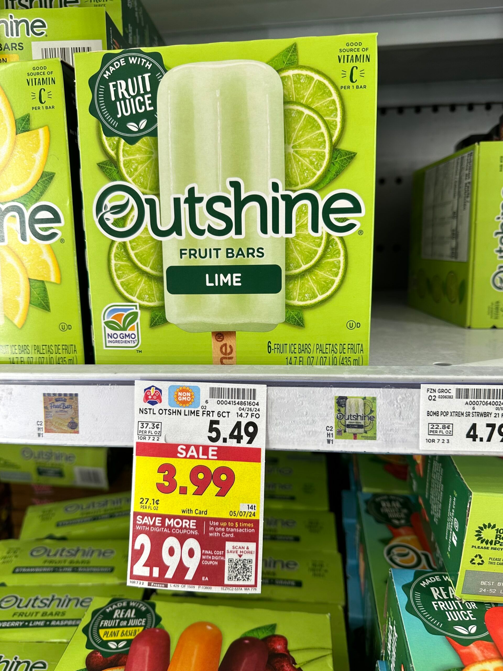 Outshine Bars as low as $2.99! - Kroger Krazy