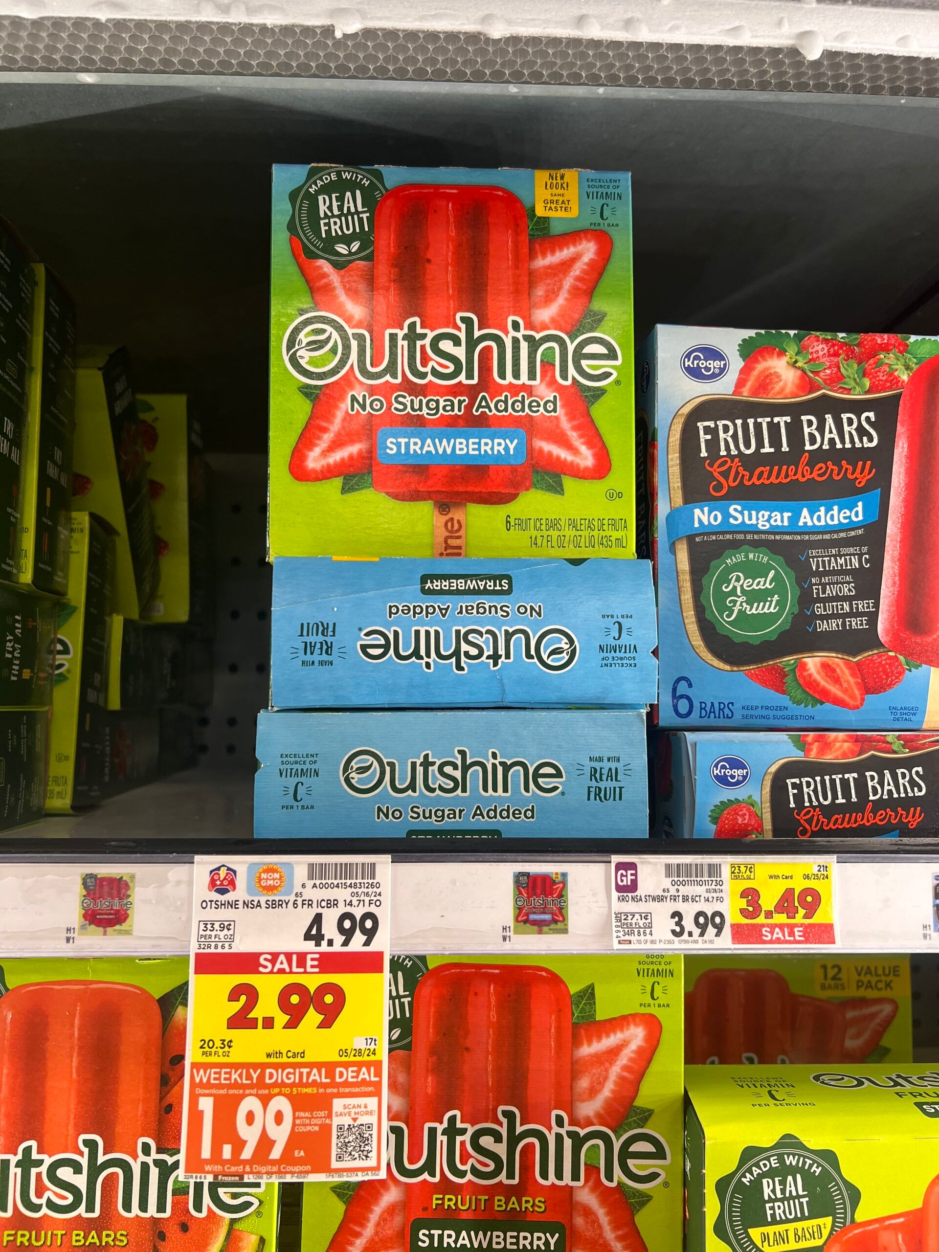 Outshine Bars as low as $1.99! - Kroger Krazy
