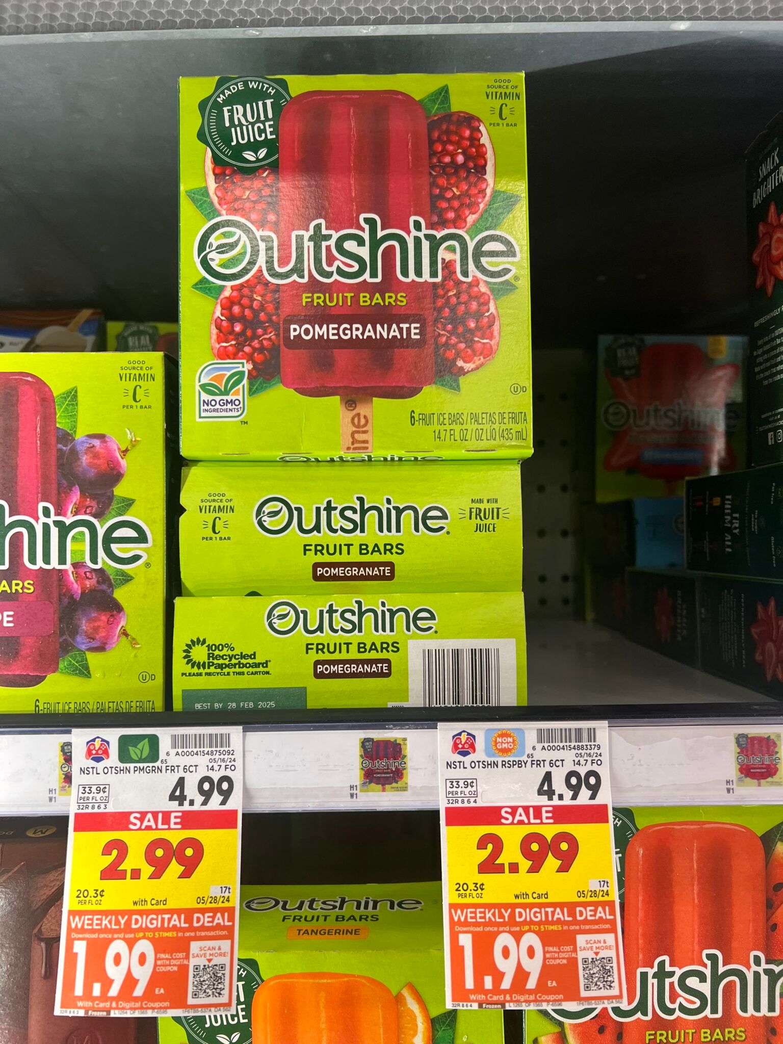 Outshine Bars as low as $1.99! - Kroger Krazy