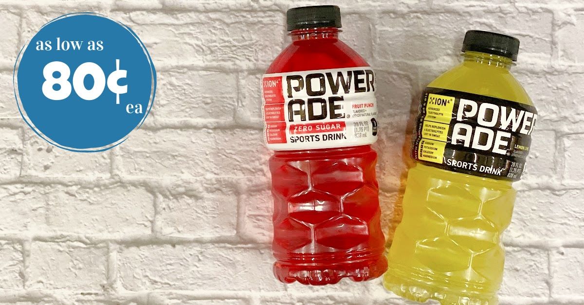 Powerade as low as 80¢! - Kroger Krazy