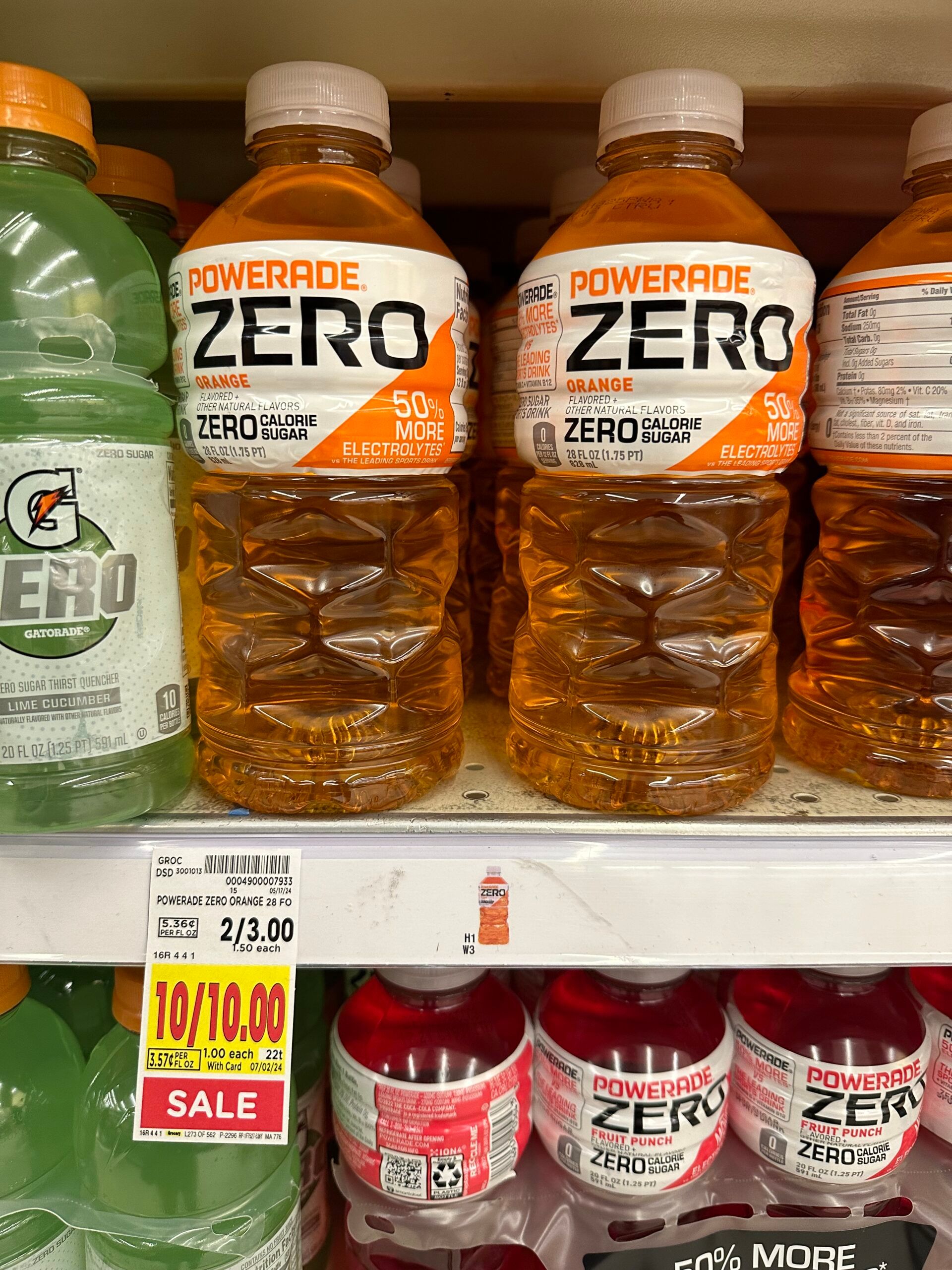 Powerade as low as 80¢! - Kroger Krazy