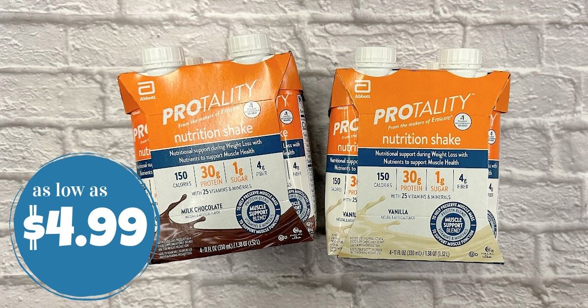 Protality Shakes as low as $4.99! - Kroger Krazy