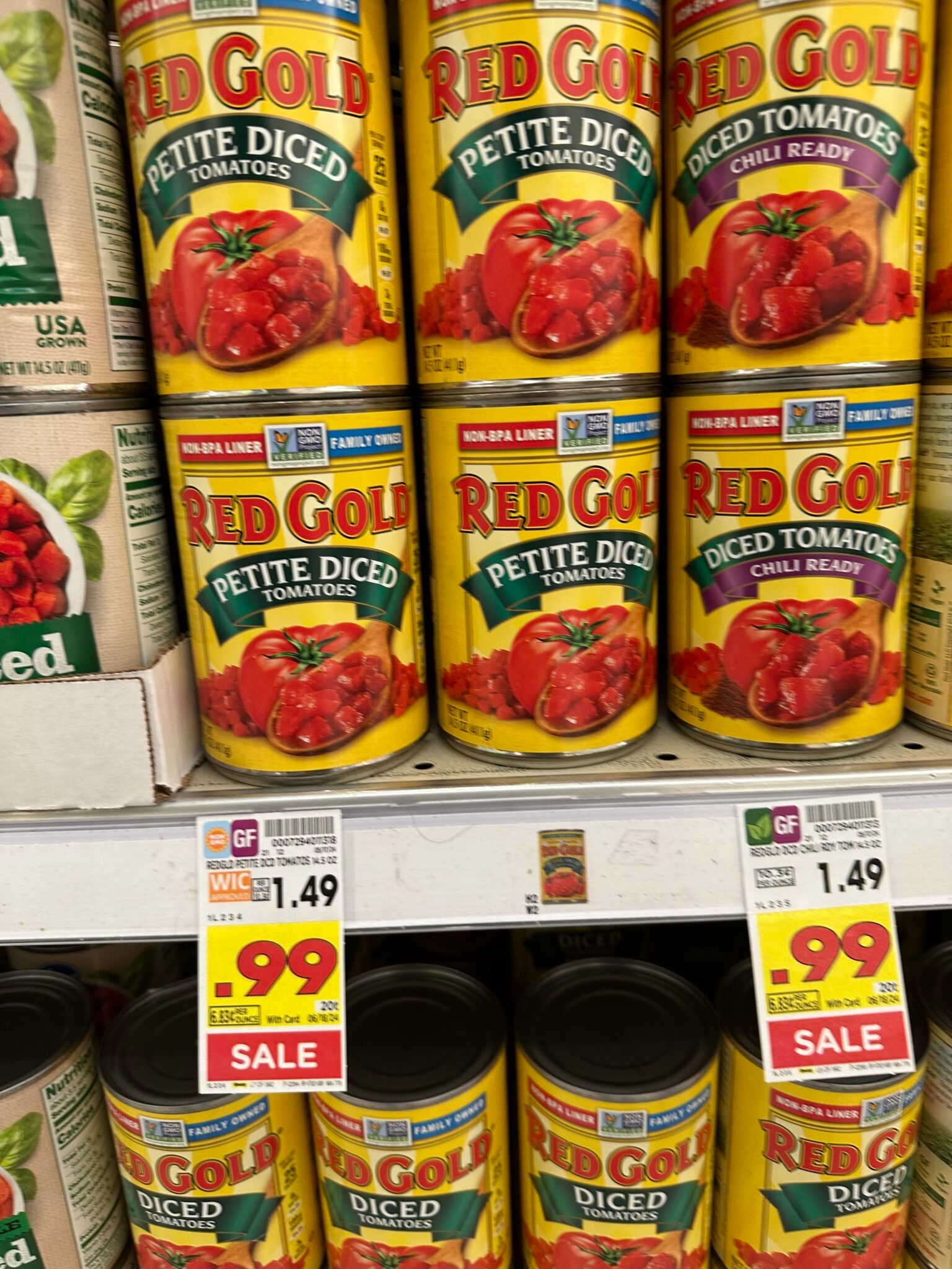 Red Gold Tomatoes as low as 65¢! - Kroger Krazy