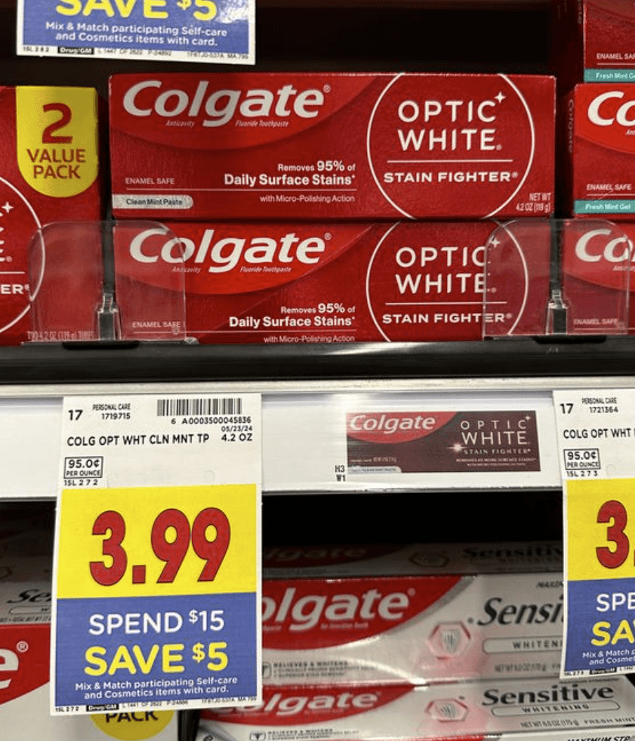Colgate Toothpaste and Mouthwash Deal with Kroger Self-Care Event ...
