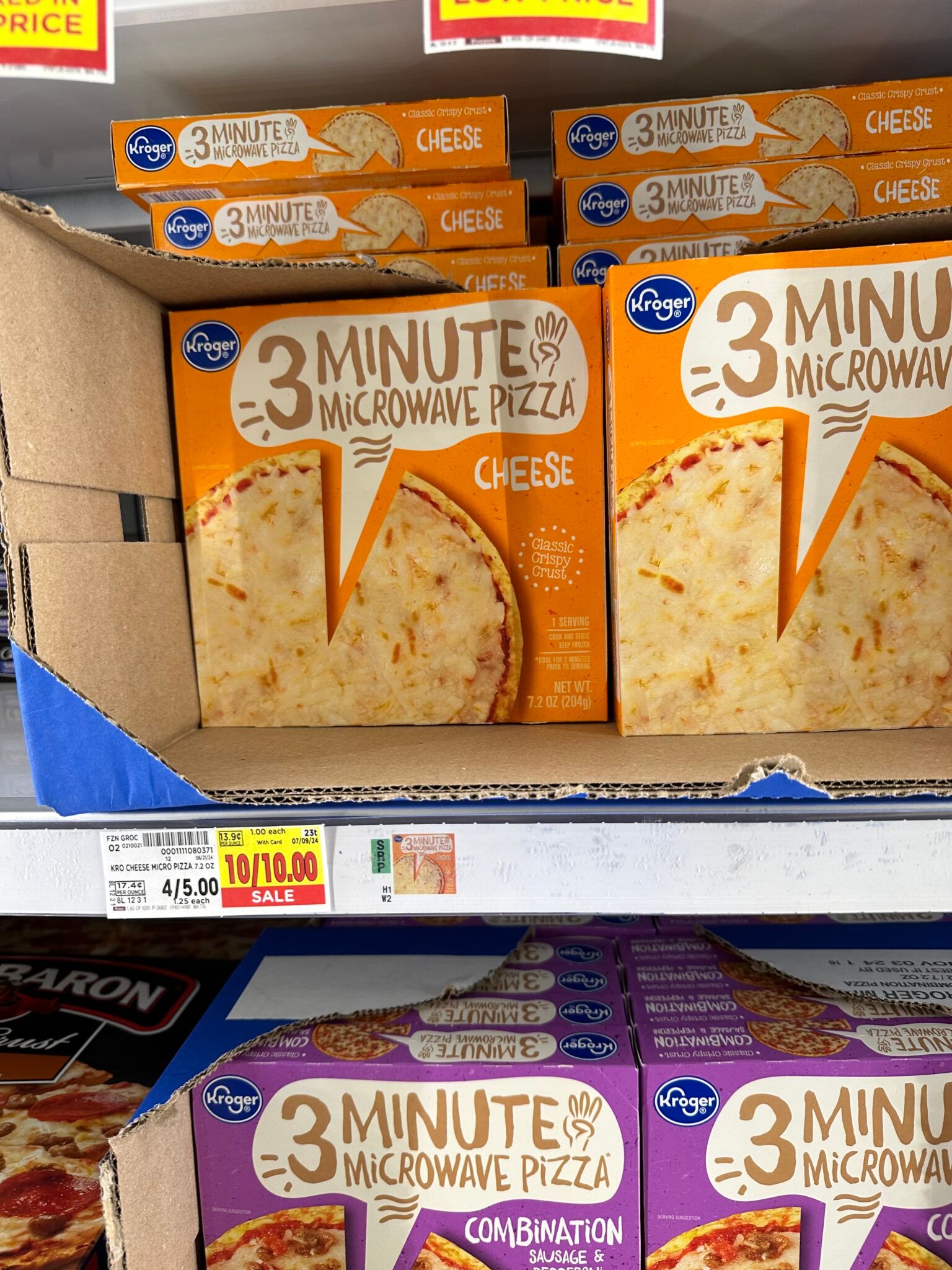 Kroger 3 Minute Microwave Pizzas are $1.00! - Kroger Krazy