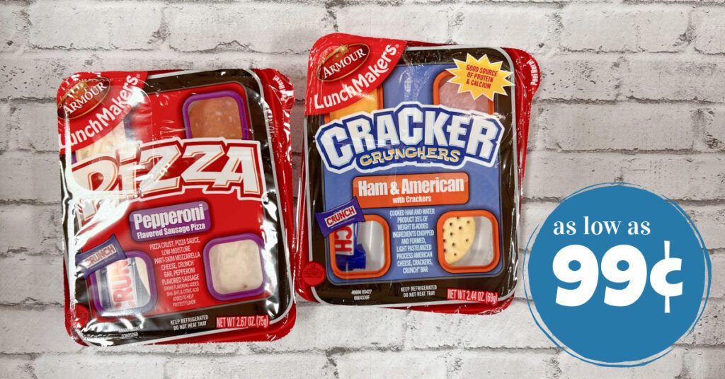 Armour Lunchmakers as low as 99¢! - Kroger Krazy
