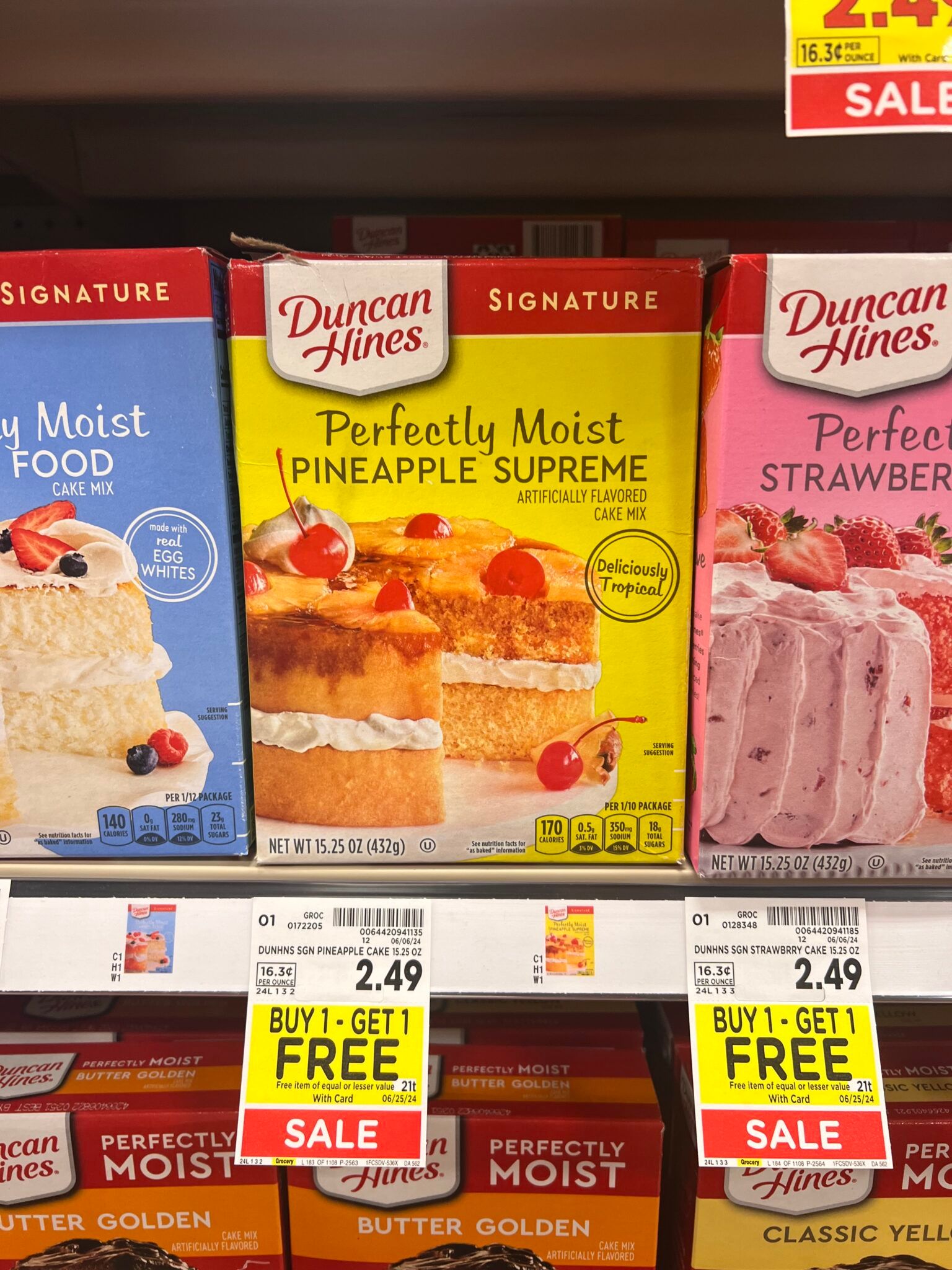 Duncan Hines Mixes are B1G1 FREE at Kroger! - Kroger Krazy