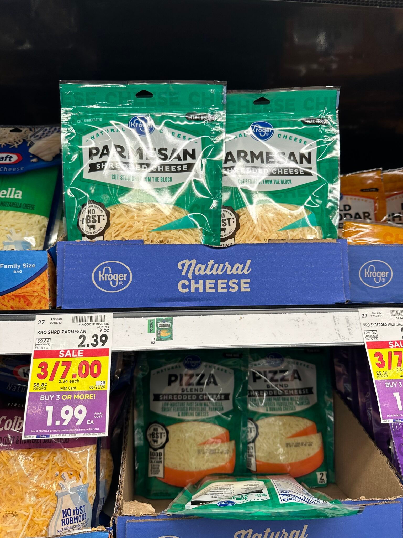 Kroger Cheese Shreds, Blocks and Slices as low as $1.99! - Kroger Krazy