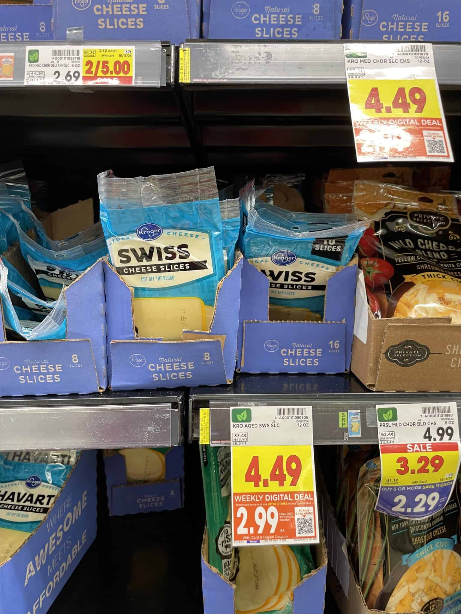 Kroger Cheese as low as $2.99! - Kroger Krazy