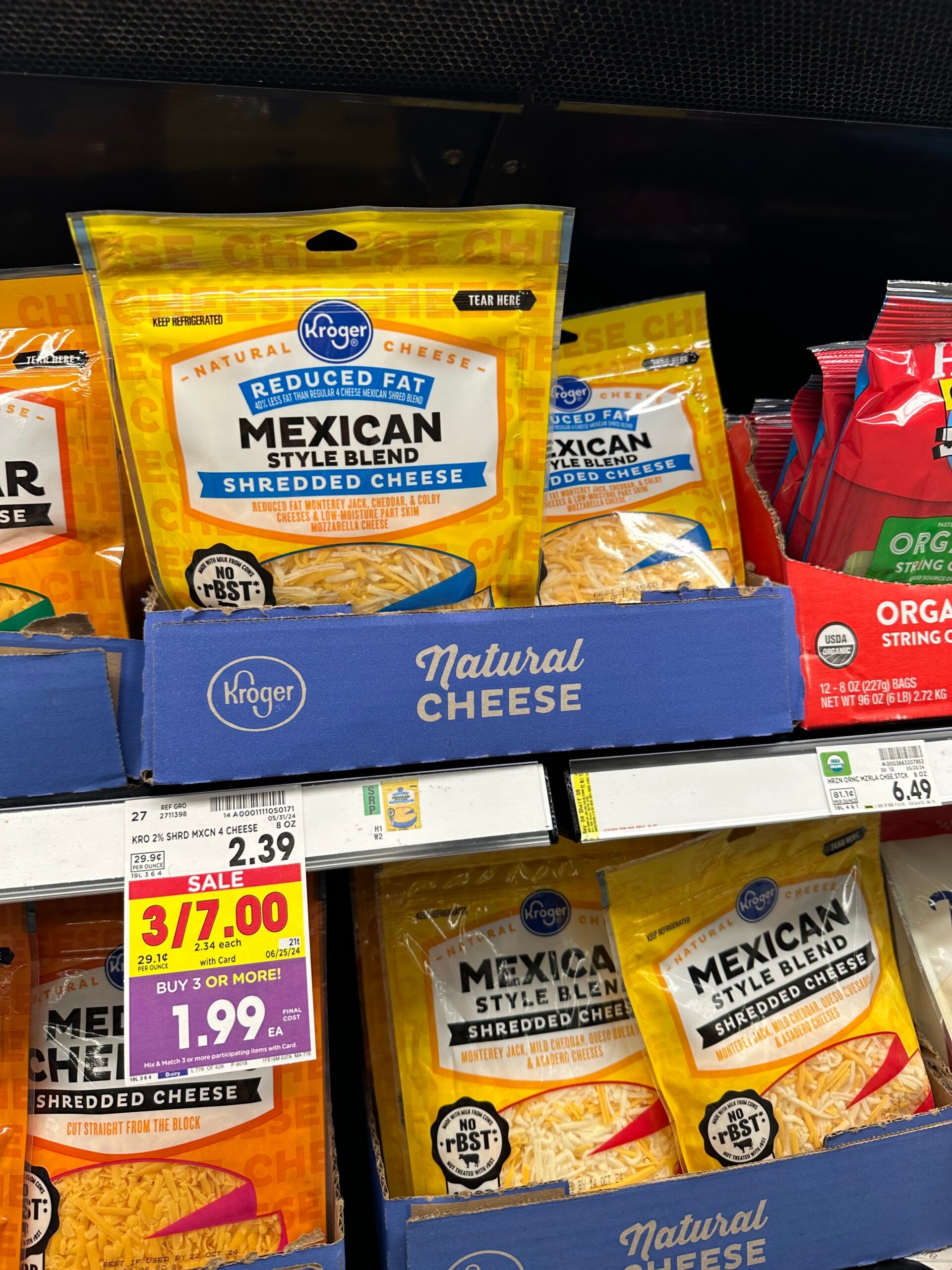 Kroger Cheese Shreds, Blocks and Slices as low as $1.99! - Kroger Krazy