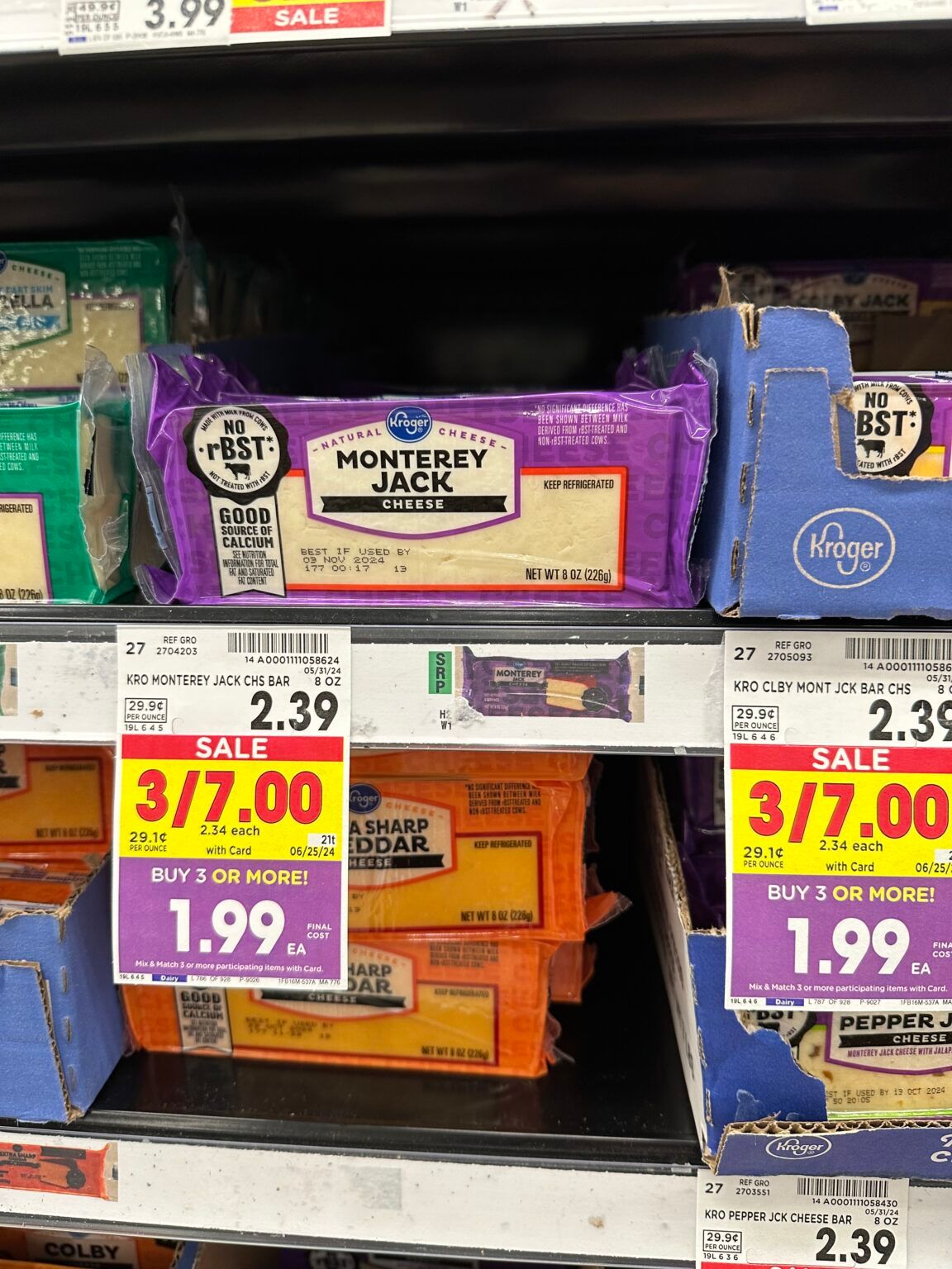 Kroger Cheese Shreds, Blocks and Slices as low as $1.99! - Kroger Krazy