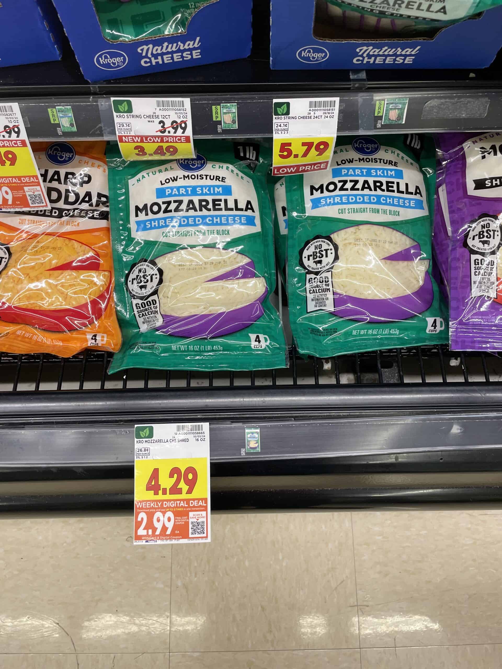 Kroger Cheese as low as $2.99! - Kroger Krazy