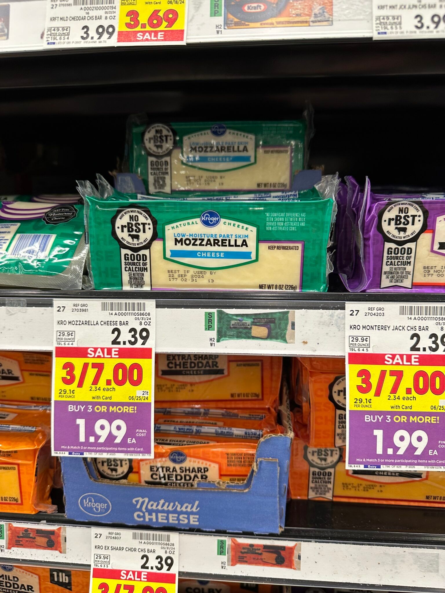 Kroger Cheese Shreds, Blocks and Slices as low as $1.99! - Kroger Krazy